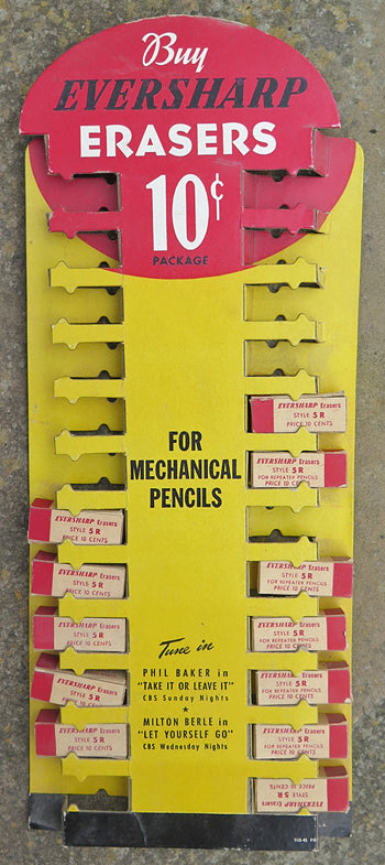 EVERSHARP ERASER DISPLAY – PENTOOLING