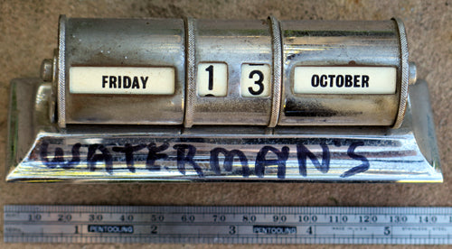 Waterman Calendar for Desk Base – PENTOOLING